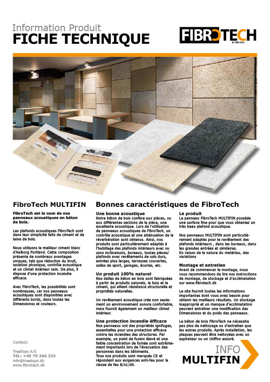 Trouvez et lisez toutes les fiches techniques de nos produits ici ...